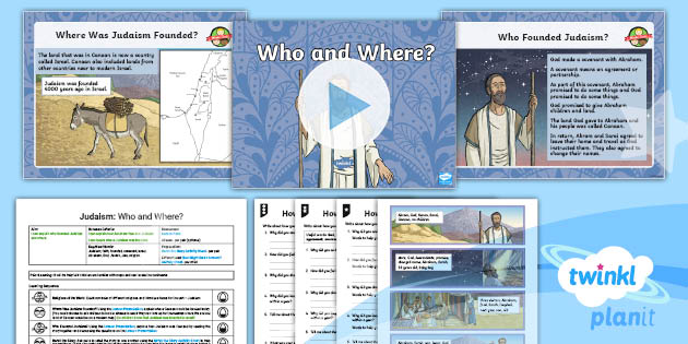 RE: Origins of Judaism: Year 3 Lesson Pack 1 - Twinkl