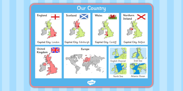 Our Country UK Word Mat