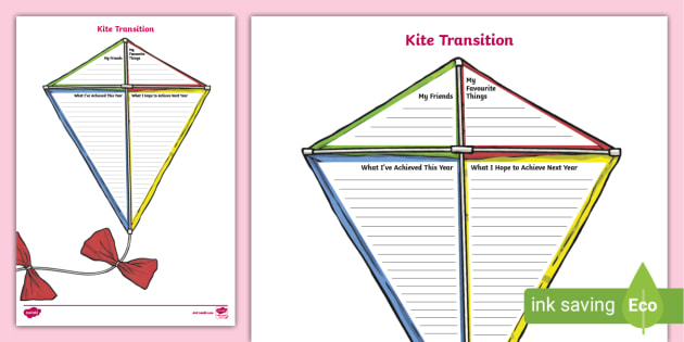 Kite Transition Activity (Teacher-Made)