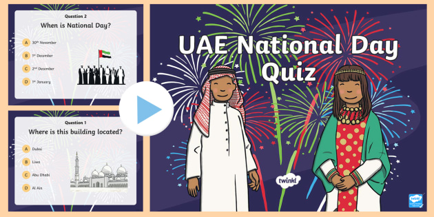 UAE National Day Quiz PowerPoint