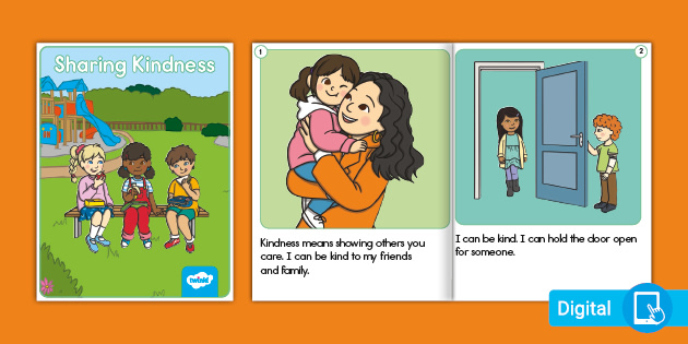 Sharing Kindness Emergent Reader eBook - Kindness Book K-1
