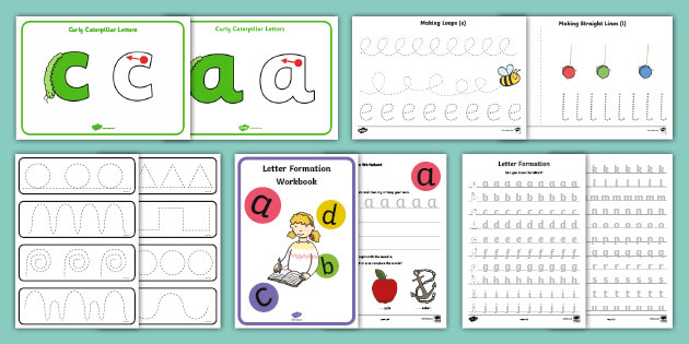 Letter Formation Activity Pack - Handwriting (teacher made)