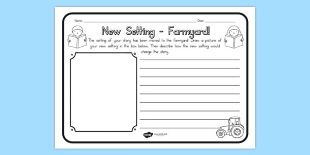 New Setting Farm Yard Comprehension Worksheet