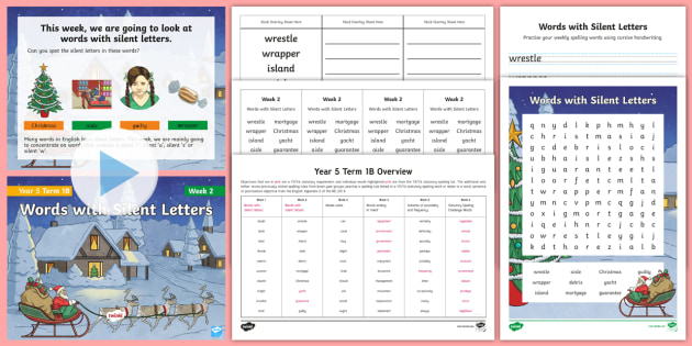 Year 5 Term 1B Week 2 Spelling Pack (teacher made)
