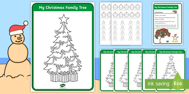 Christmas Family Tree