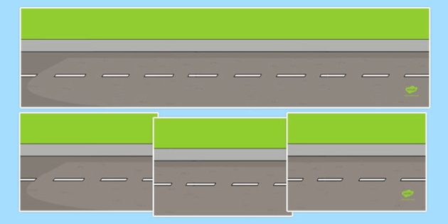 Road Small World Background (teacher made)