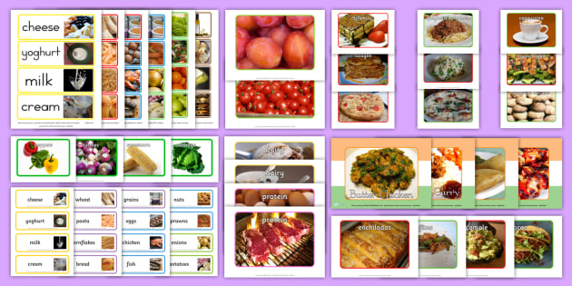 Food Pictures Resource Pack (teacher made)