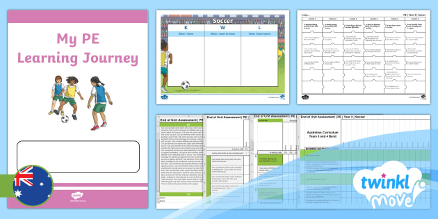Move PE Year 3 Soccer: Assessment pack (teacher made)