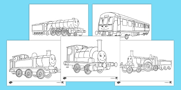thomas and friends coloring pages lady walking