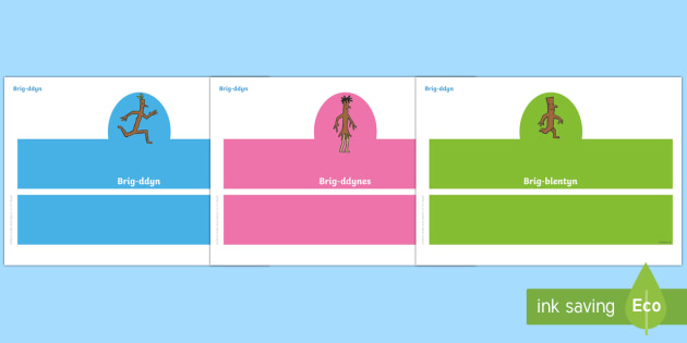 Bandiau Pen Chwarae Rôl Brig ddyn Bandiau Pen Chwarae Rôl