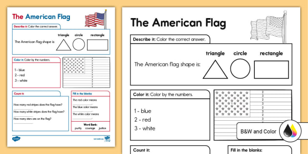 The American Flag Investigation Activity (teacher made)