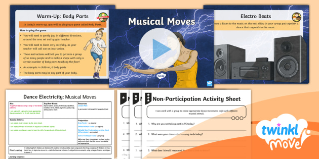Year 6 Dance: Electricity Lesson 4 - Musical Moves