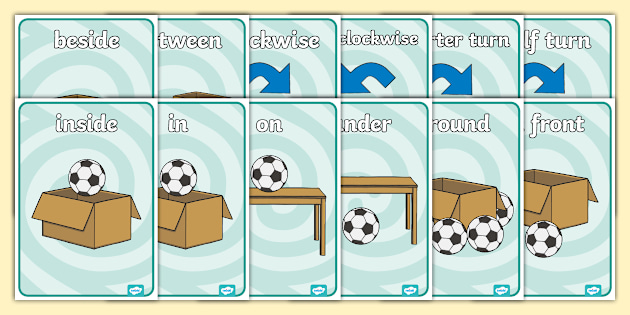 Preposition Flashcards Free