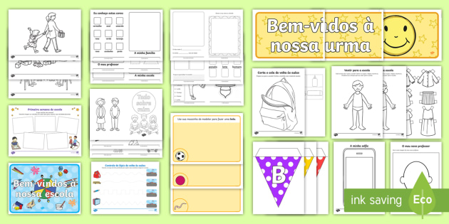 FREE! - Pacote de recursos de volta às aulas (teacher made)