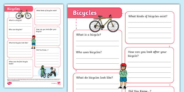 Bicycle Lessons | twinkl.com.au