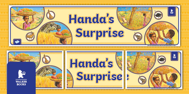Handa's Surprise Display Banner