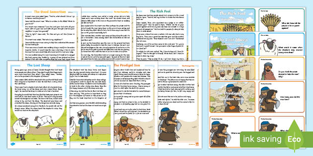 Bible Parables for Children Resource Pack