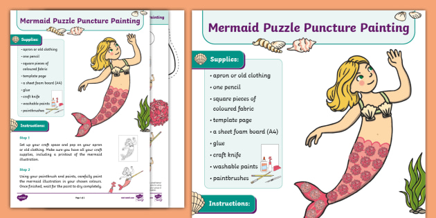 Mermaid Artworks | twinkl.co.uk