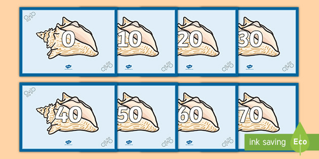 Counting in 10s Display Poster (teacher made)