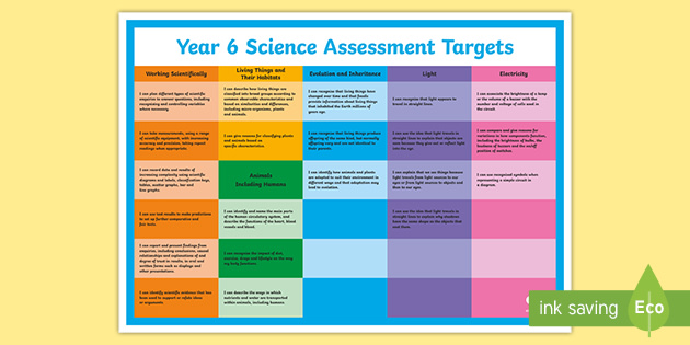 Year 6 Science Assessment Display Posters - Year 6 Science Assessment ... Year 6 Science Assessment Display Posters - Year 6 Science Assessment ...