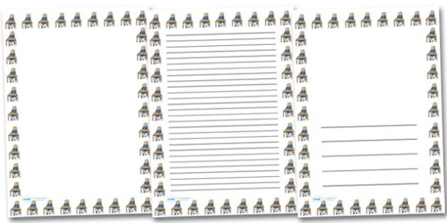 FREE! - Work Sheet Portrait Page Borders- Portrait Page Borders