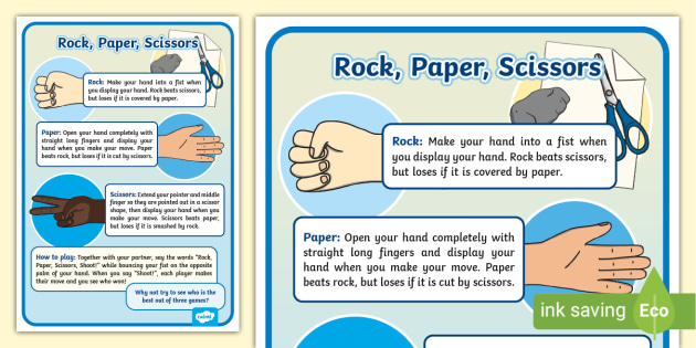 Rock Paper Scissors Science
