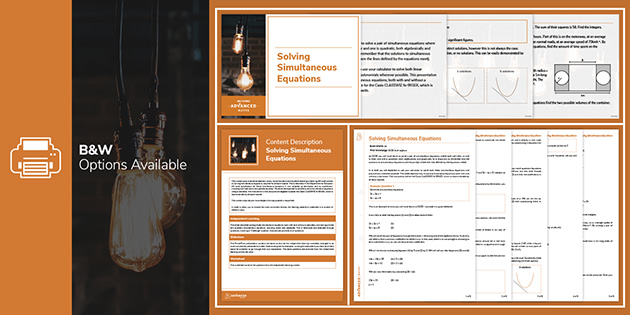 👉 Solving Simultaneous Equations | A Level Maths | Beyond