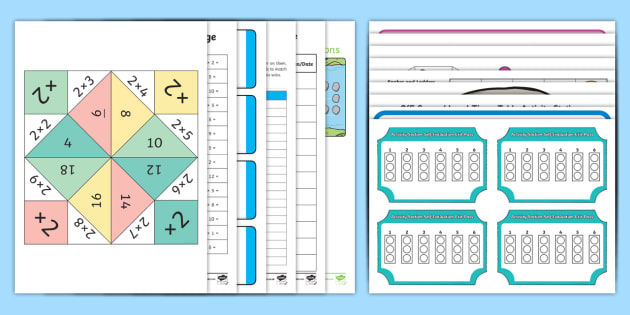 CfE First Level Times Table Activity Stations