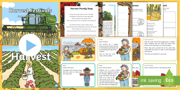 Harvest Festival Resource Pack (teacher made)