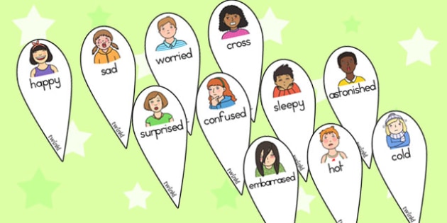 Ourselves Emotion Fans (teacher made)