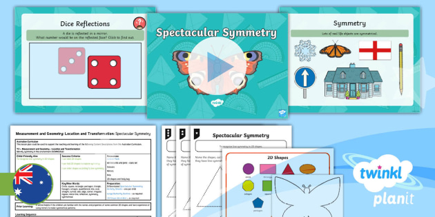 Year 3 Location and Transformation: Symmetry Lesson 1