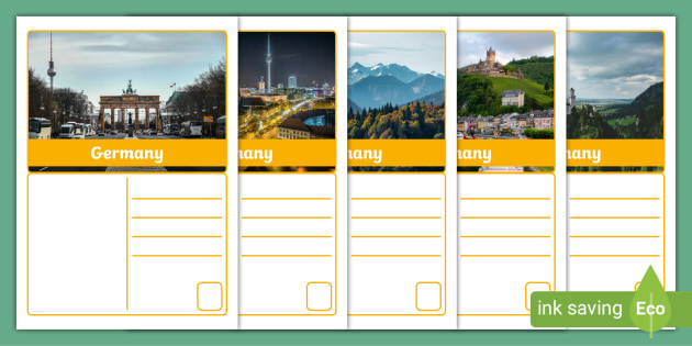 FREE! - Germany Postcards (teacher made)