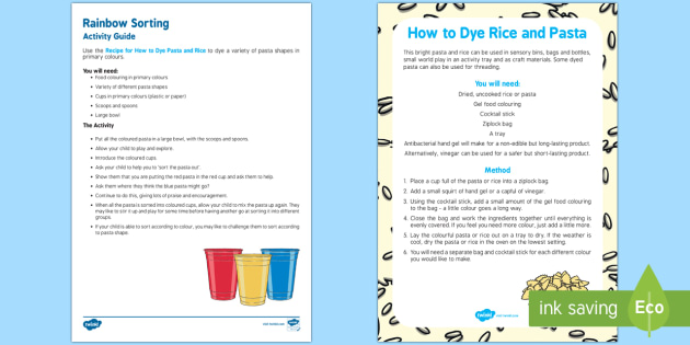 Rainbow Sorting Busy Bag Resource Pack for Parents