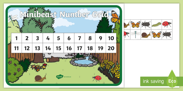 Minibeast Counting Sets | twinkl.com.au