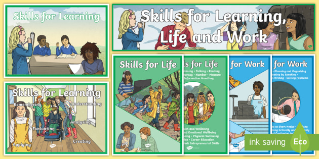 Skills for Learning, Life and Work Display Pack