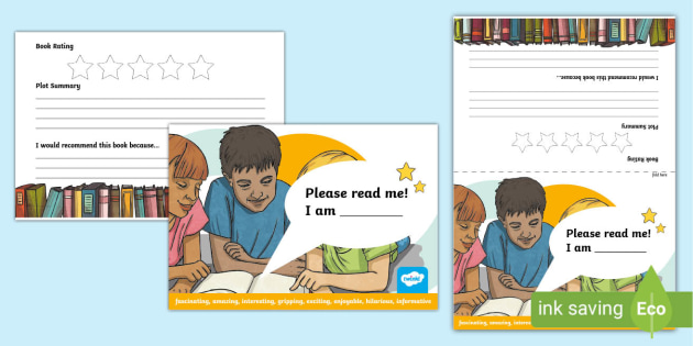 Read Me! Book Recommendation Cards (teacher made)