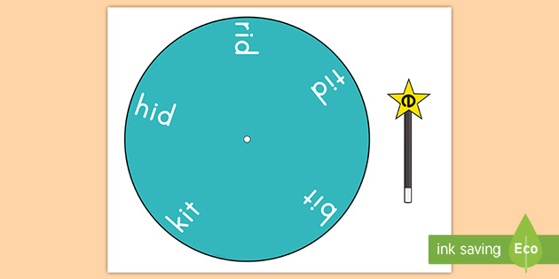 Magic e With i-e Words Spinner (teacher made)