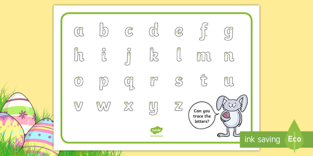 Easter Letter Writing Worksheet / Worksheet