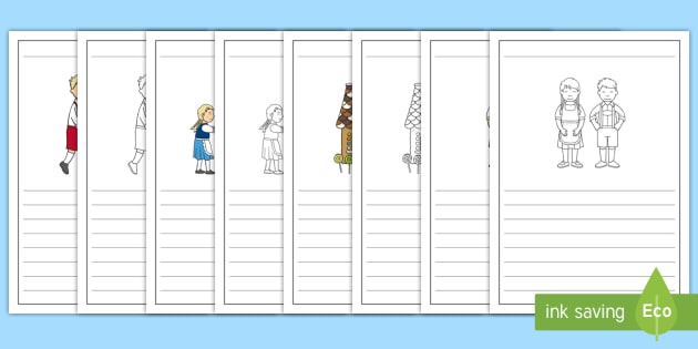 Hansel and Gretel Story Writing Frames (teacher made)