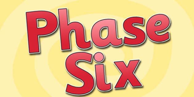 Phase Six Display Lettering-phase six, display lettering, themed display