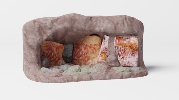 3D Model: History - Cave Paintings (teacher made)