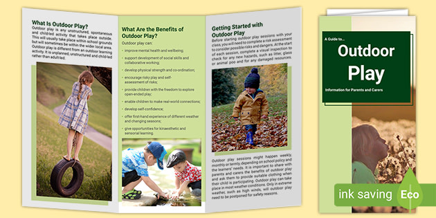 First Level Outdoor Play (teacher made)