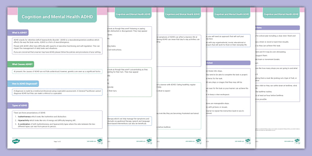 Adhd Education • Twinkl.com.au