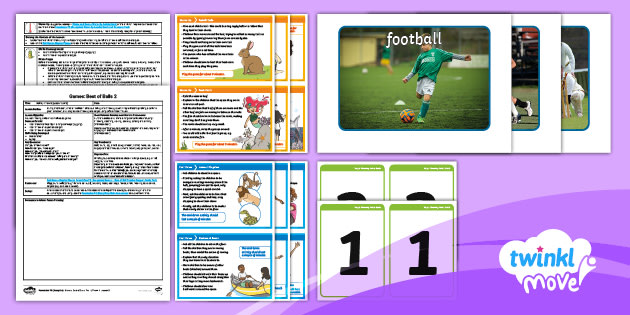 👉 Roll & Throw a Ball - Reception PE Games Lesson