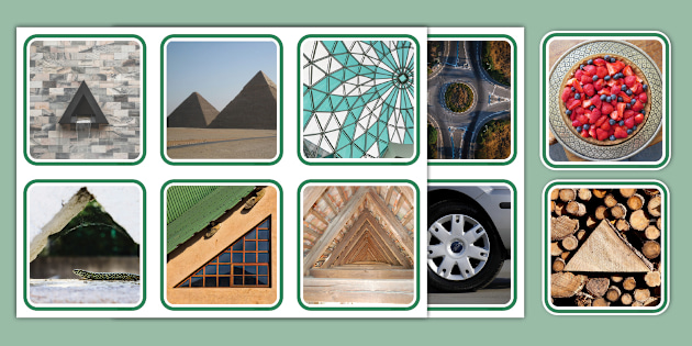 triangle shape in nature examples