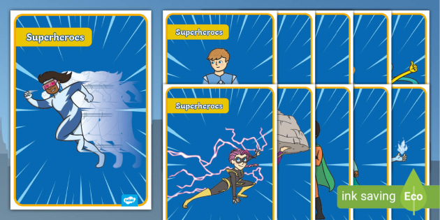 Superhero Posters (teacher made)