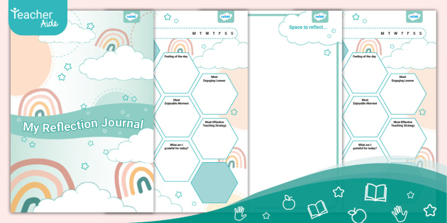 FREE! - Teacher Aide Reflection Journal (teacher made)