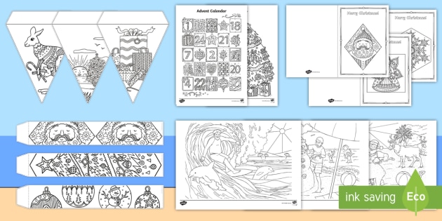 Mindful Colouring | Australian Christmas Resources | Primary