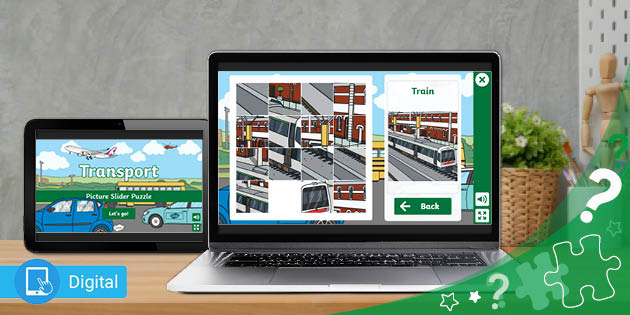Interactive Transport Picture Slider Game | Twinkl Go!