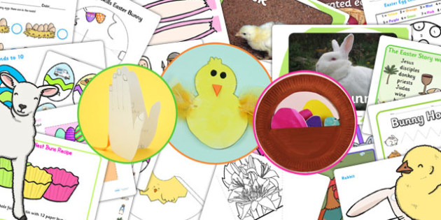 EYFS Easter Resource Starter Pack (teacher made)